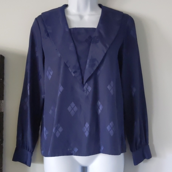 Vintage | Tops | Vintage Emily Blouse | Poshmark